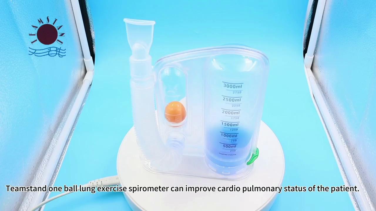 Medical Supply Lung Exercise Device Respiratory One Ball Spirometer